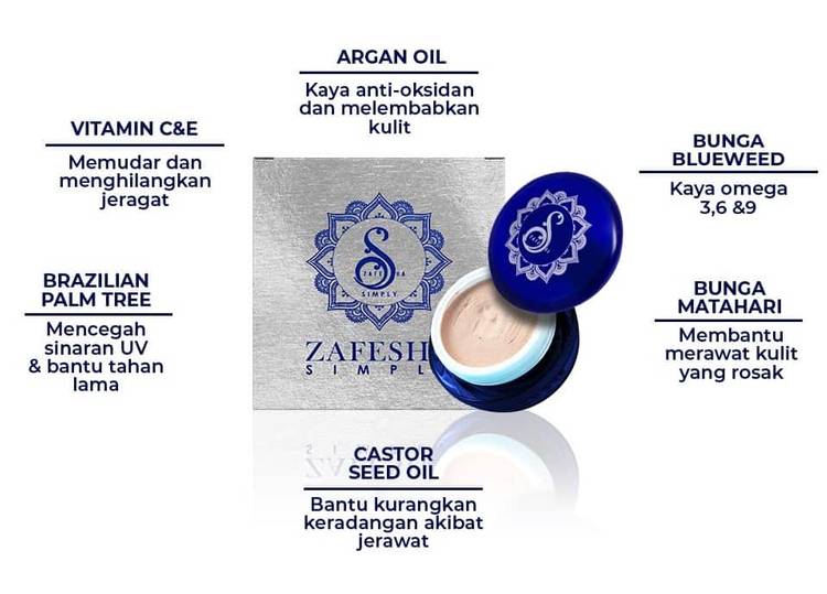 Offer Terkini Zafesha Simply Foundation