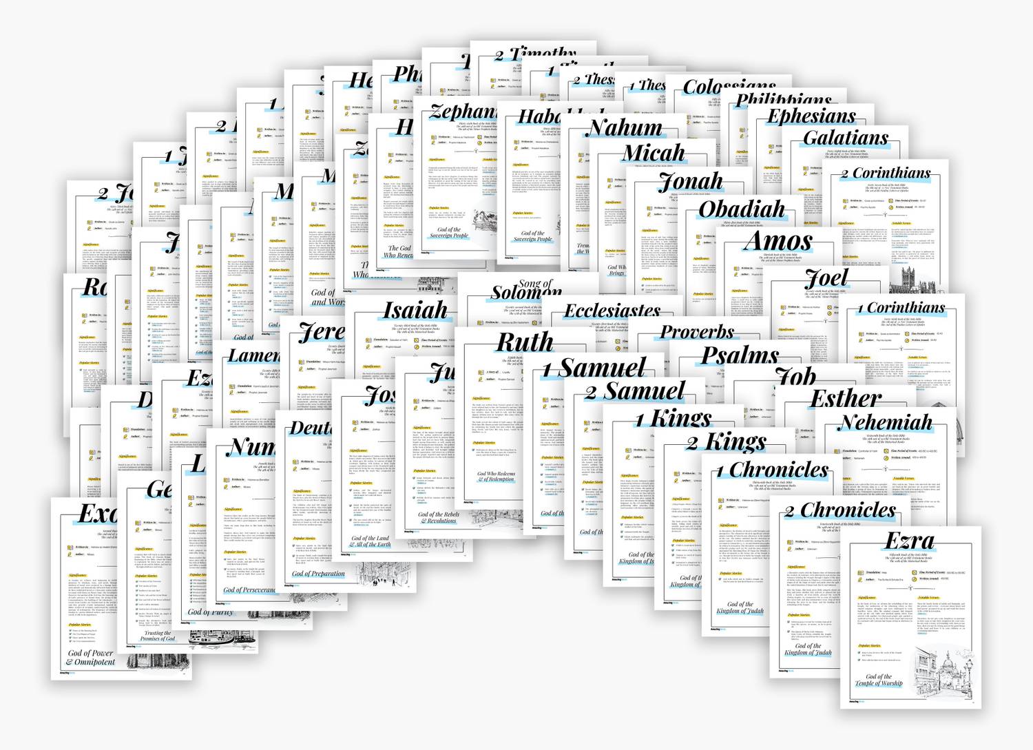 Books of The Bible - Made Amazingly Simple