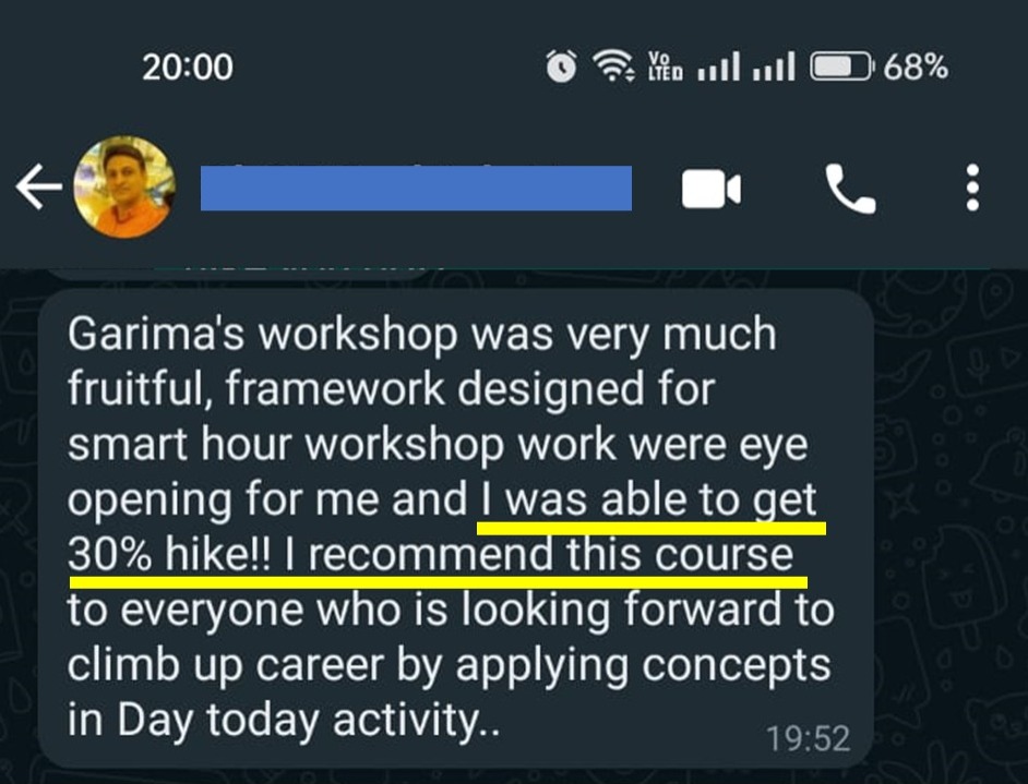 SMART HOUR WORKSHOP Book Now SWH 1D