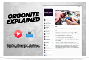 How to Make Orgonite Online Masterclass by Reinhared Stanjek