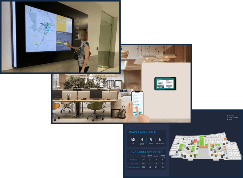 Hot Desk Solutions and Digital Wayfinding