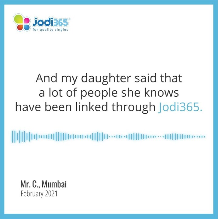 Jodi matchmaking services | Modern matrimony | JODI.com.in