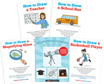 Get a easy, step-by-step drawing ebooks by Easy Drawing Guides