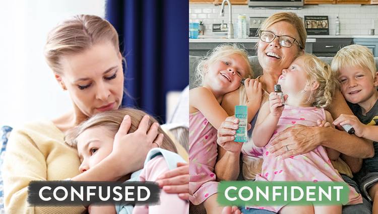 Essential Oil cheat sheet - DIY chest rub for kids