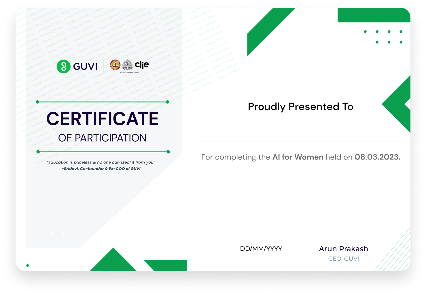 Get your Career Easy with AI & ML Skills #AIForWomen - SriGeek Initiative