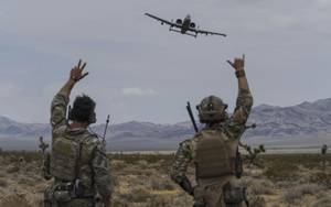 Above: As with most forms of live training, carrying out a JTAC ...