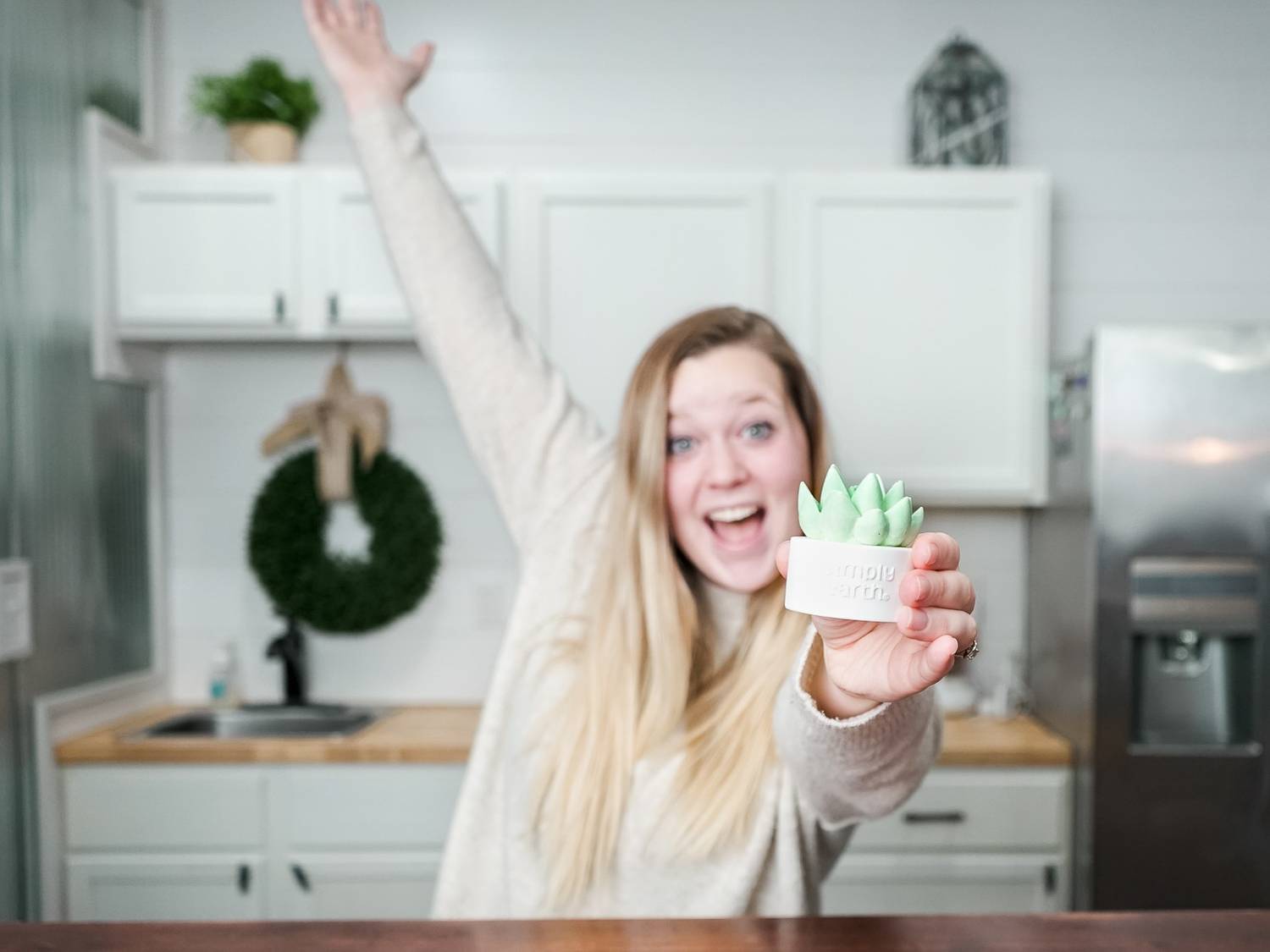 Essential Oil Succulent Diffuser