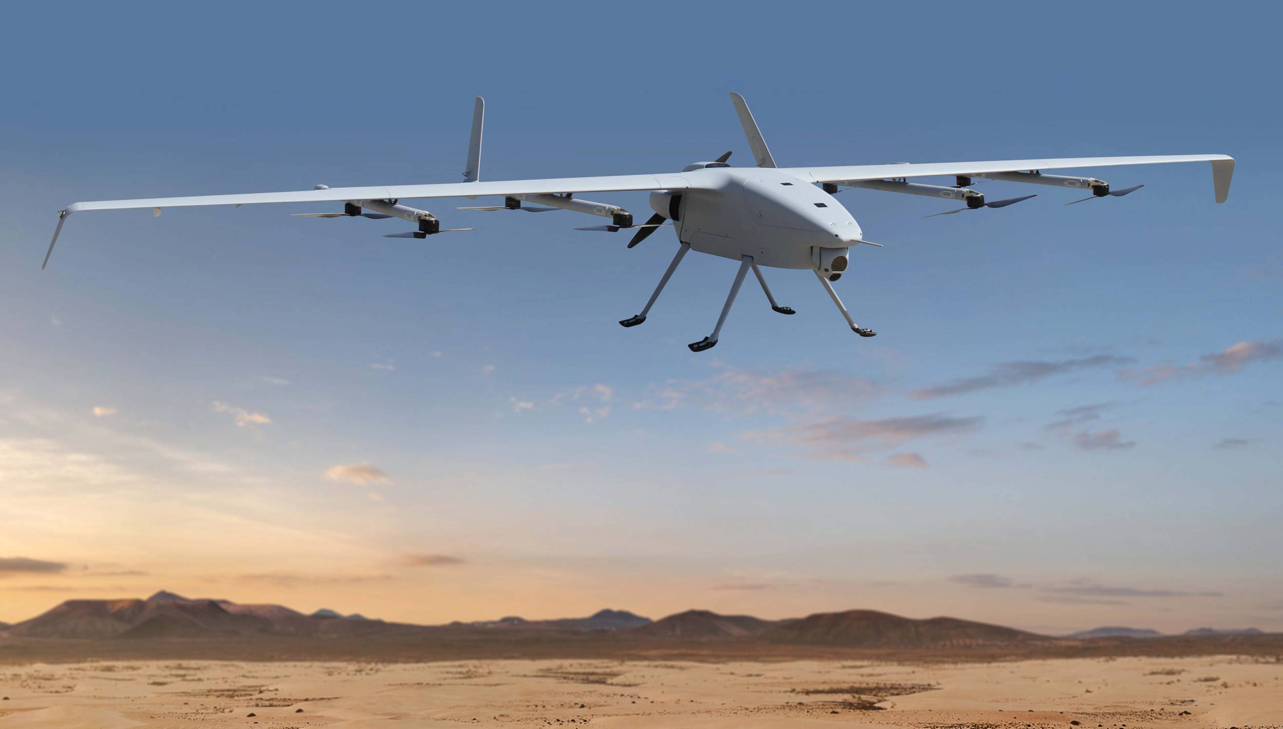 Above: The Voly-50 from Sierra Nevada Corporation is designed for ISR ...