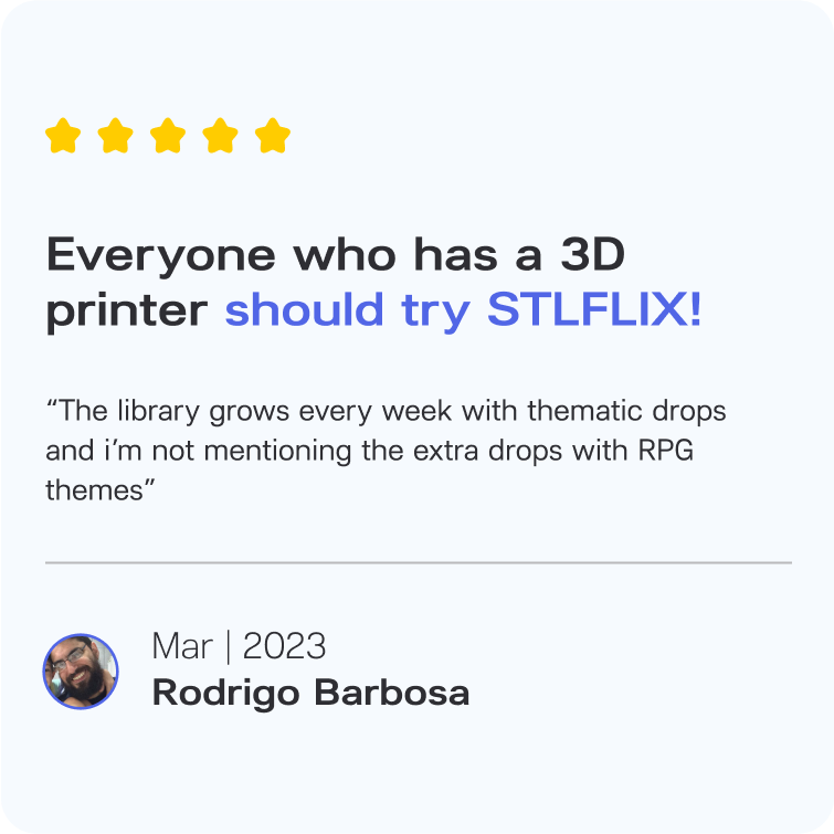 STLFLIX | Join The Ultimate STL Subscription.