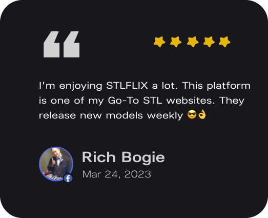 STLFLIX | Assinatura de STL para Impressão 3D