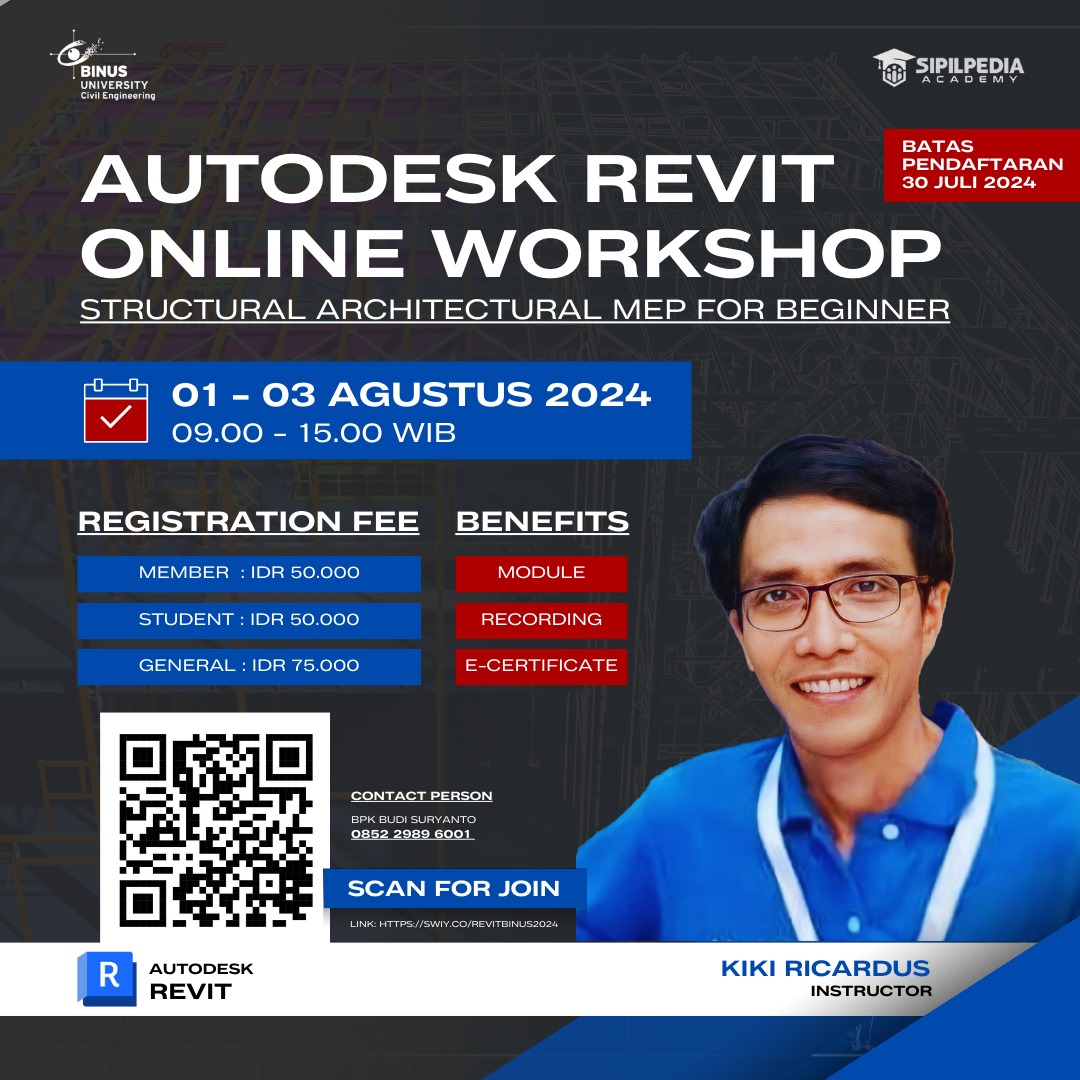 REVIT ONLINE WORKSHOP BEGINNER 2024