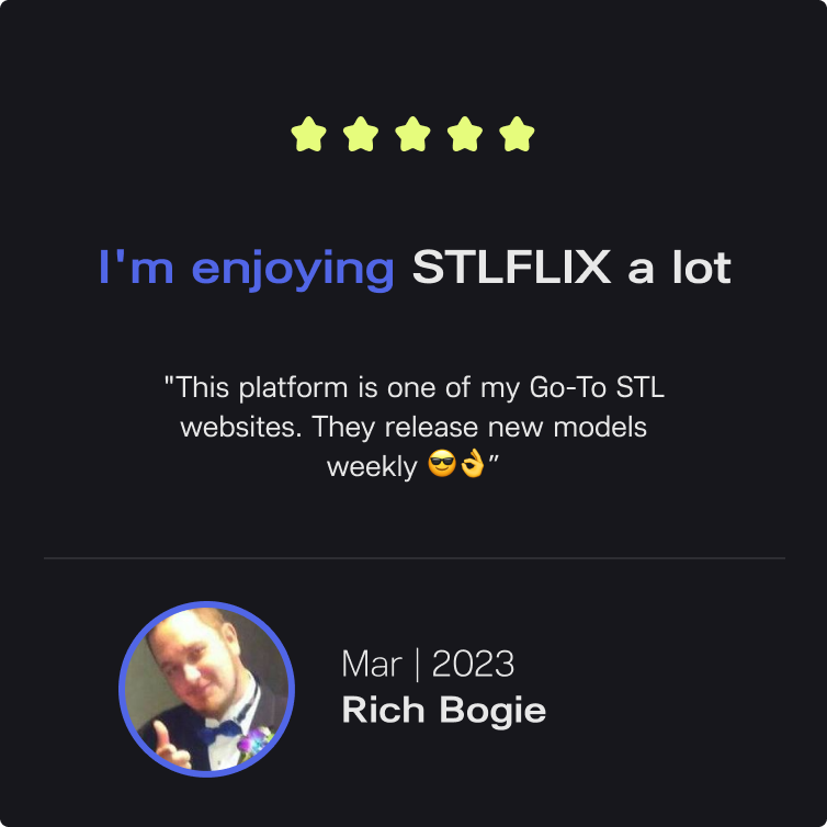 STLFLIX | Assinatura de STL para Impressão 3D