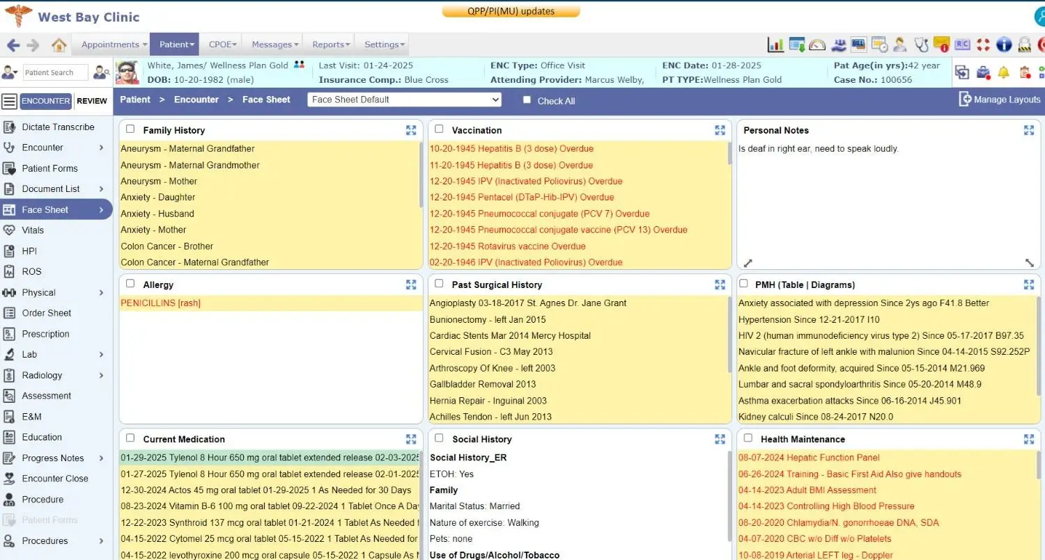 PrognoCIS Occ Med EHR