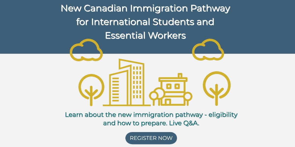 New Canadian Immigration Pathway for Essential Workers and ...