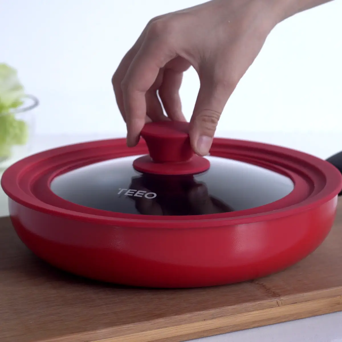 Universal Silicone Glass Lid Covers for Pots and Pans, Tempered Glass ...