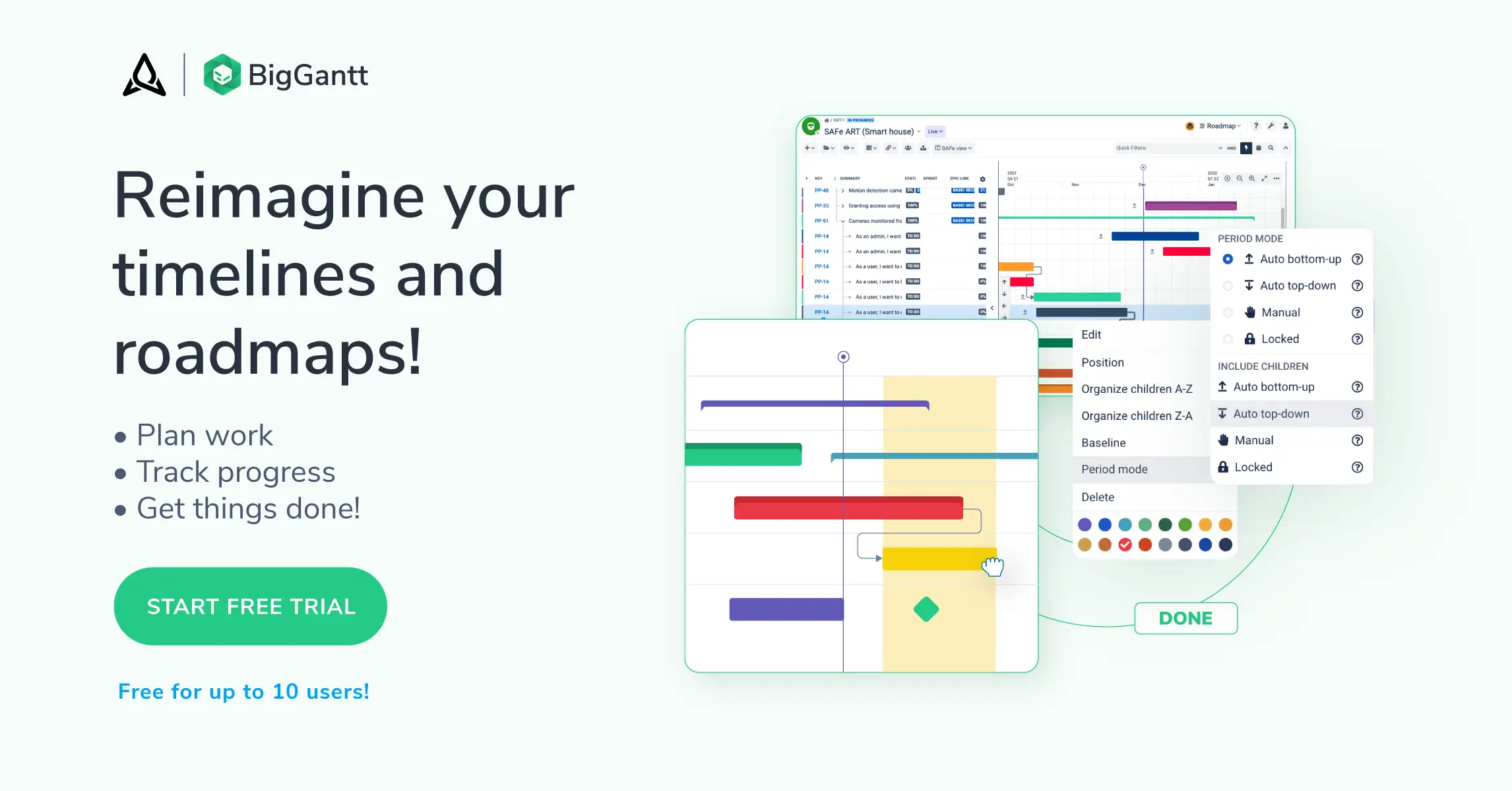 Reimagine your timelines and roadmaps! Gantt Chart app for Jira