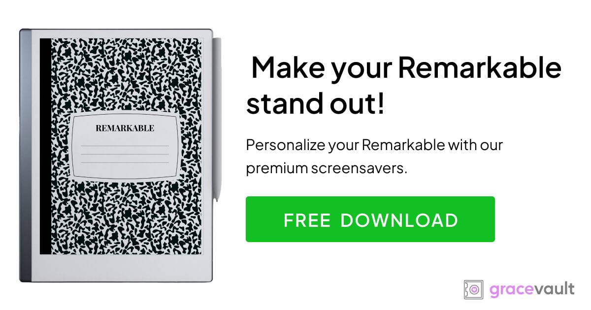 Download Free Screensaver for Remarkable