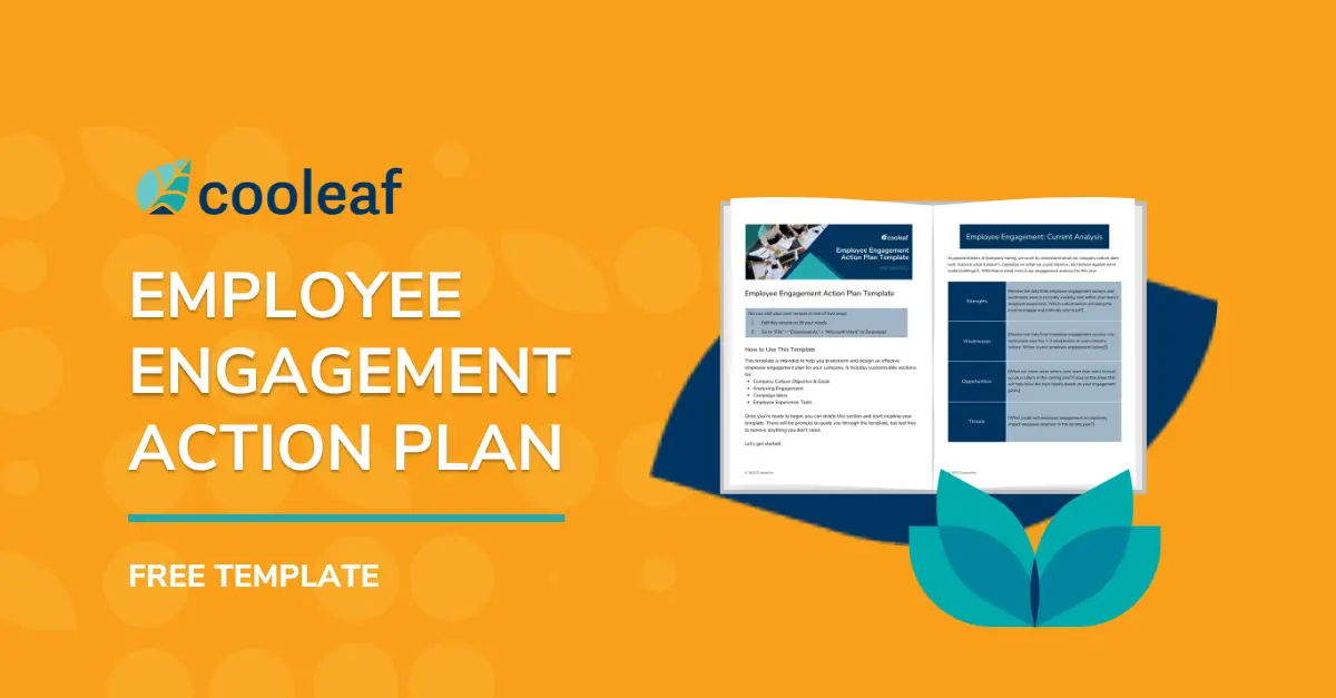 Employee Engagement Action Plan Template | Cooleaf