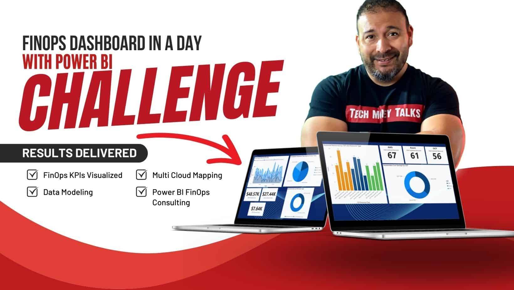 FinOps Dashboard in a Day Challenge with Power BI