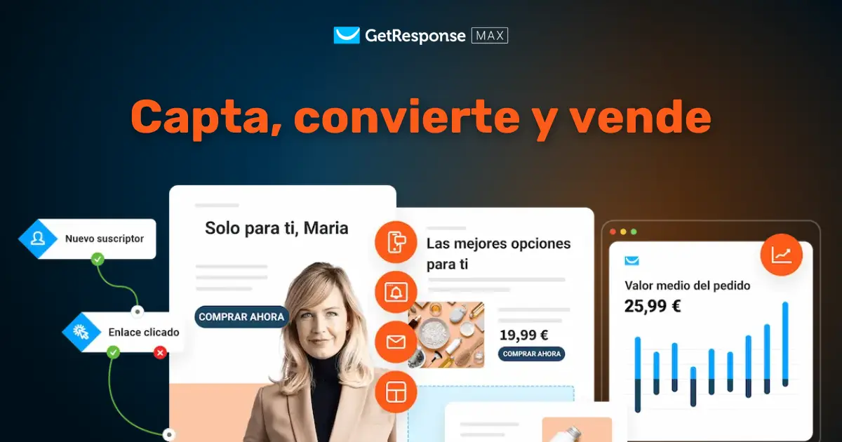 GetResponse MAX: Software de email marketing para empresas
