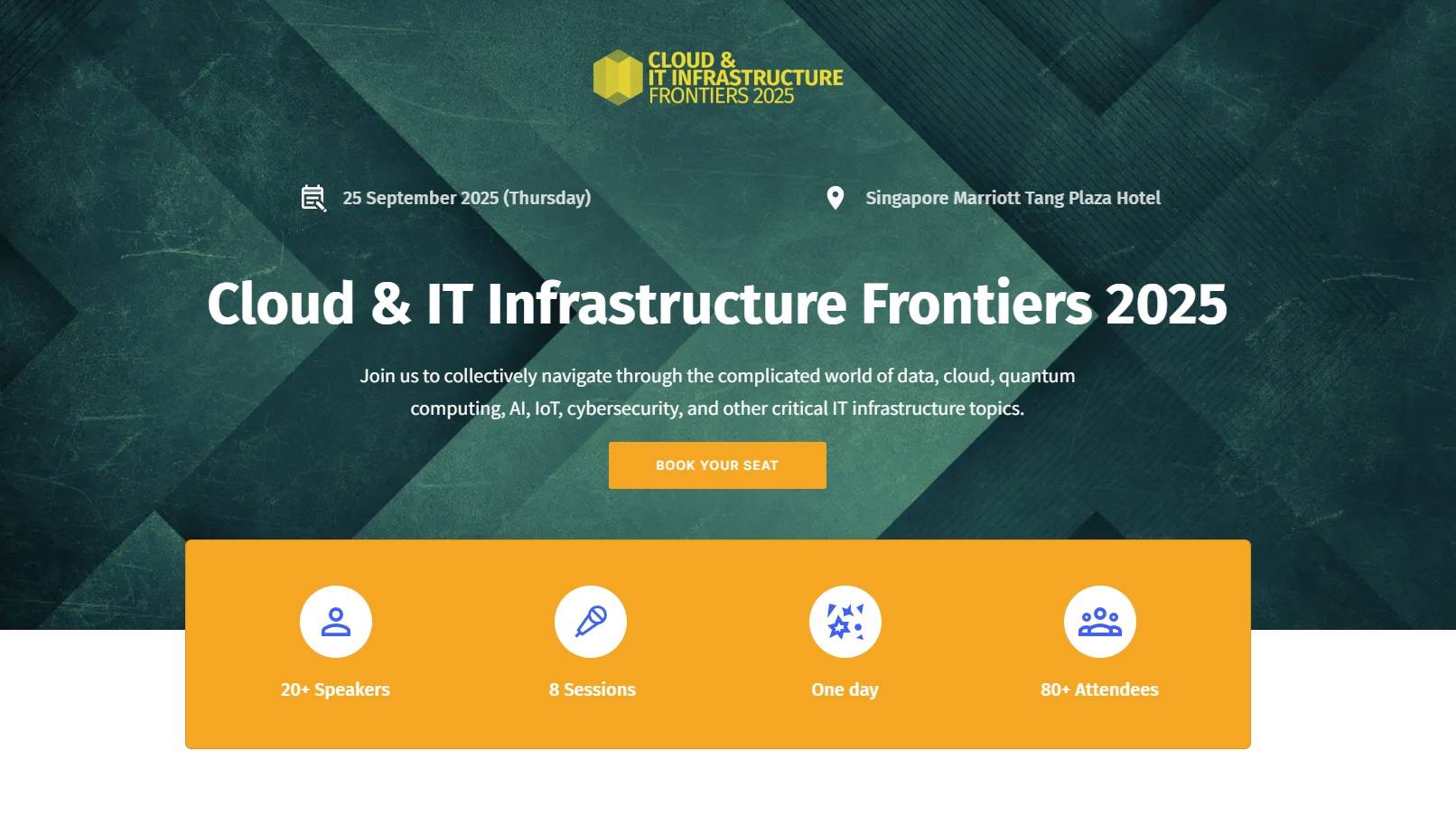 Cloud & IT Infrastructure Frontiers 2025 Singapore